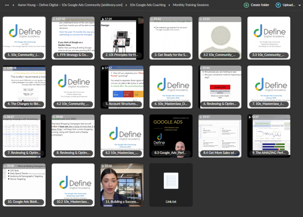 ATSLibrary.com - Aaron Young – Define Digital – 10x Google Ads Community